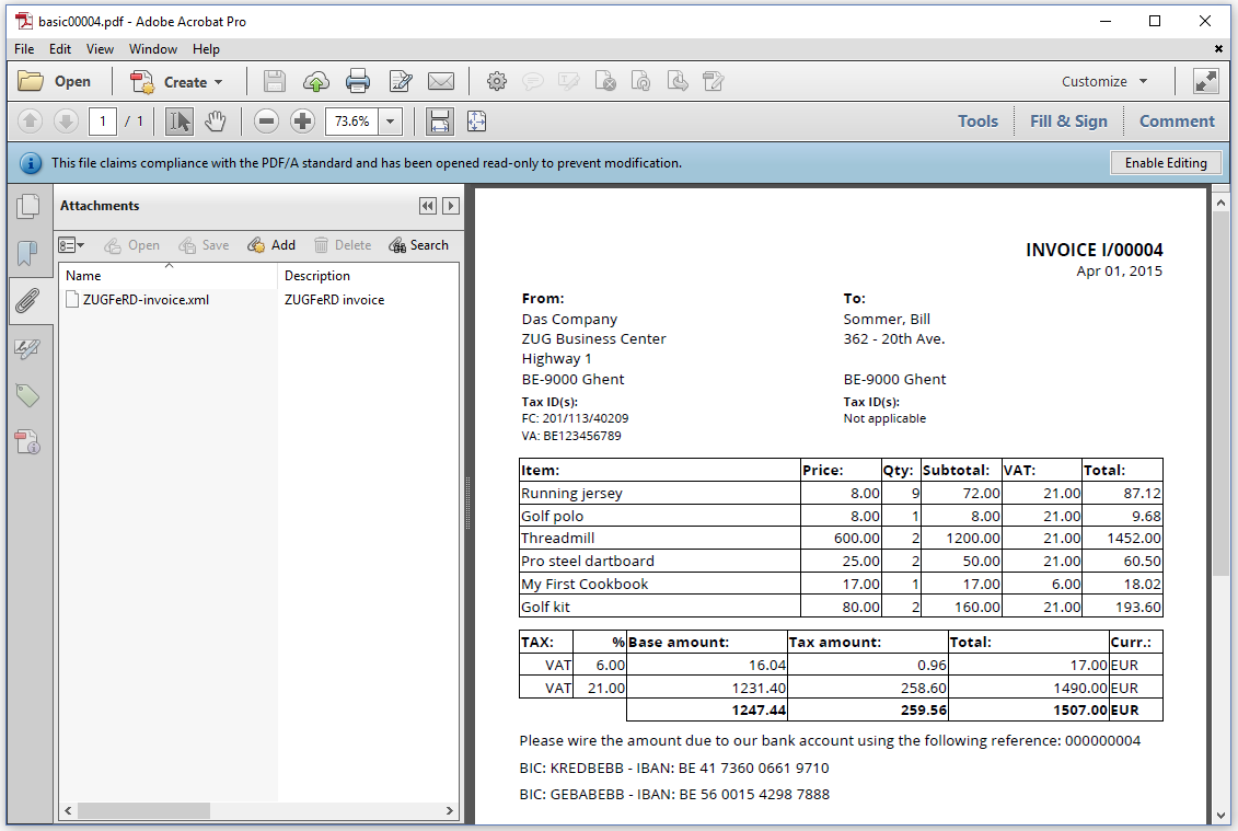 Itext 7 Pdfinvoice Easily Integrate Pdf Invoices In Your Workflow